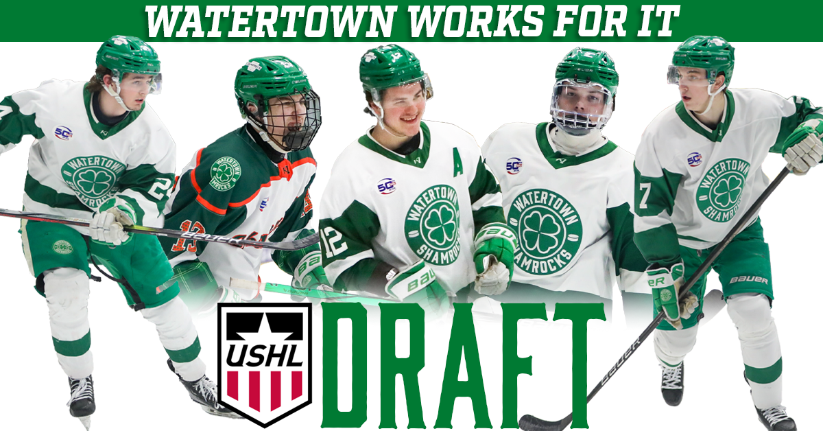 Five Shamrocks Selected in 2025 USHL Phase 2 Draft - Watertown Shamrocks