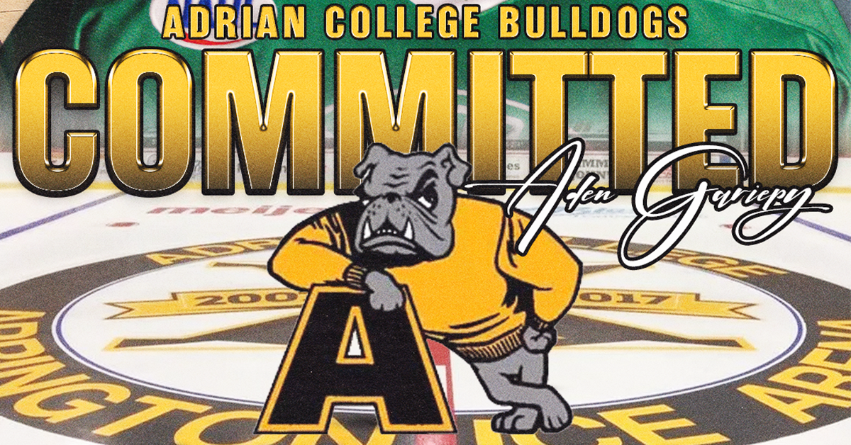 Aden Gariepy Commits to Adrian College, Set to Join Team After Break ...