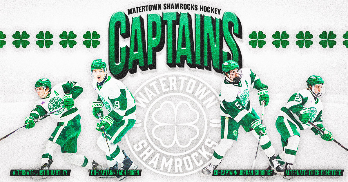 Shamrocks Name Zach Boren and Jordan Gudridge Co-Captains, Comstock ...