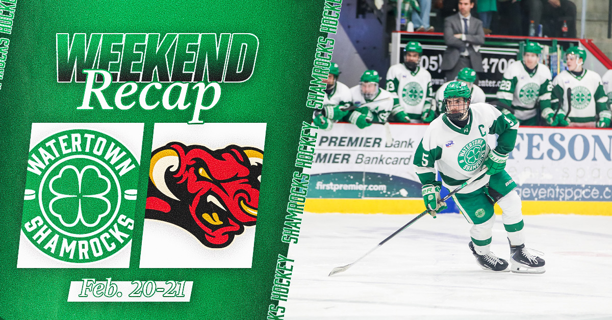 Shamrocks finish regular-season series 7-1 over Minotauros - Watertown ...
